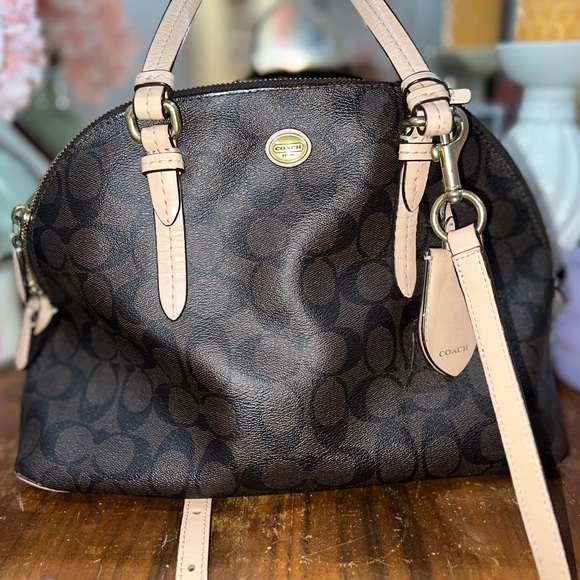 Coach | Bags | Coach Peyton Cora Domed Satchel Handbag | Poshmark